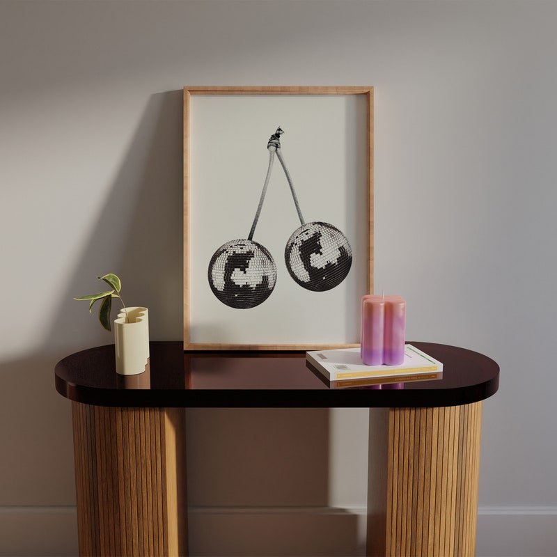 Disco Ball Fruit Art - Etsy