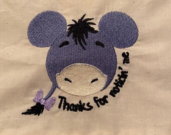 Eeyore Face Mask Adult - Etsy