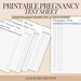 Printable Pregnancy Test Tracker, HGC Progression Log (PDF) - Etsy