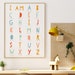 Alphabet Print, Affirmation Print, Abc Poster, Nursery Decor, Nursery ...