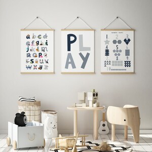 Nursery Quote Poster, Nursery Decor, Childrens Wall Art Prints, Nursery ...