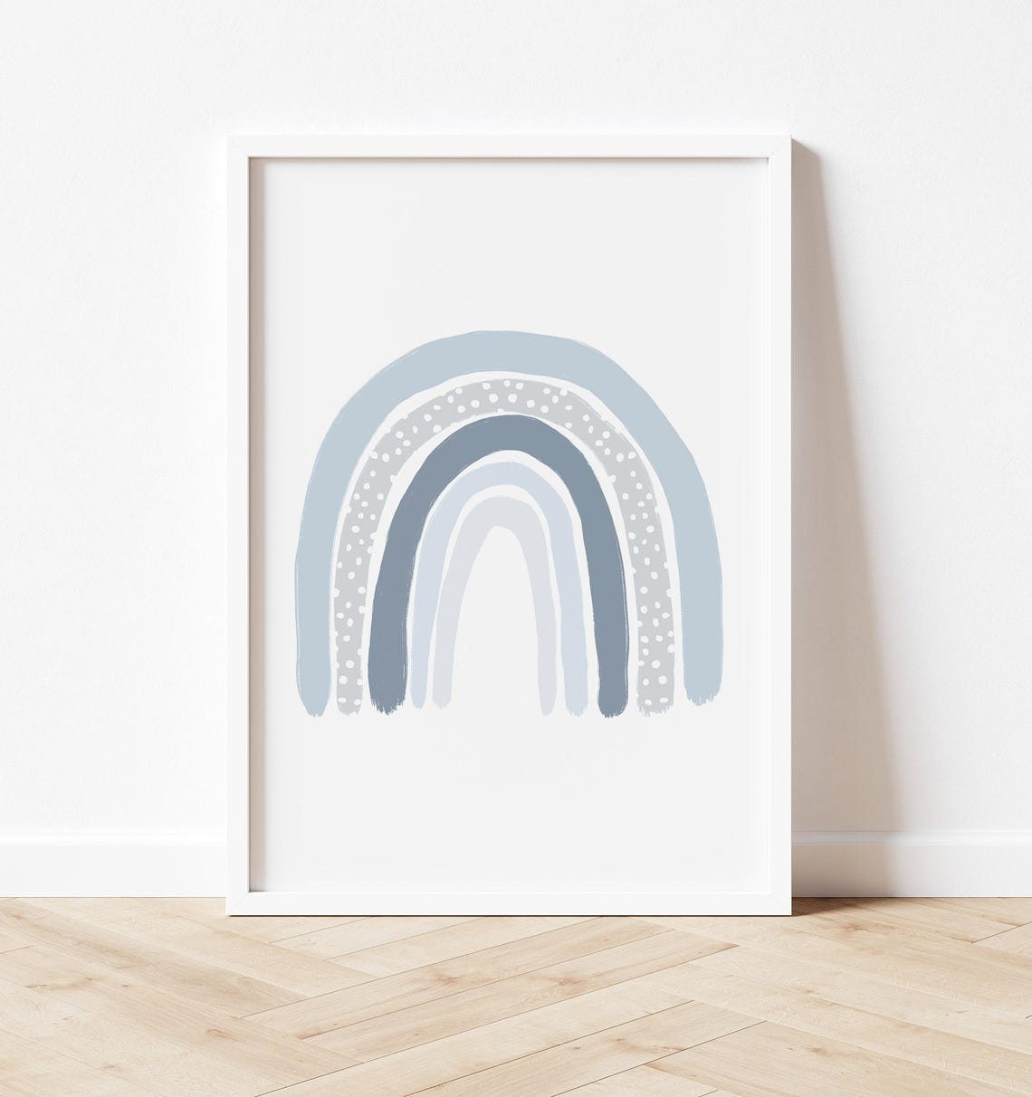Rainbow Wall Art, Boys Rainbow Art, Nursery Wall Art, Rainbow Poster ...