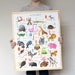 Animal Alphabet Print, Nursery Decor, Animal Nursery Prints, Kids Room ...