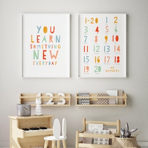 Nursery Wall Art, Quote Wall Art, Kids Quote Print, Kids Room Decor ...