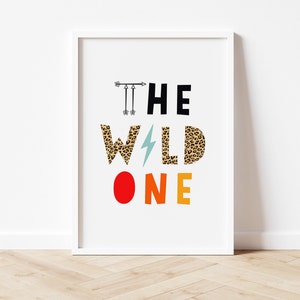 Wild One Quote Nursery Decor Nursery Wall Art Nursery - Etsy