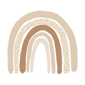 Rainbow Wall Art, Gender Neutral Wall Art, Rainbow Poster, Neutral ...