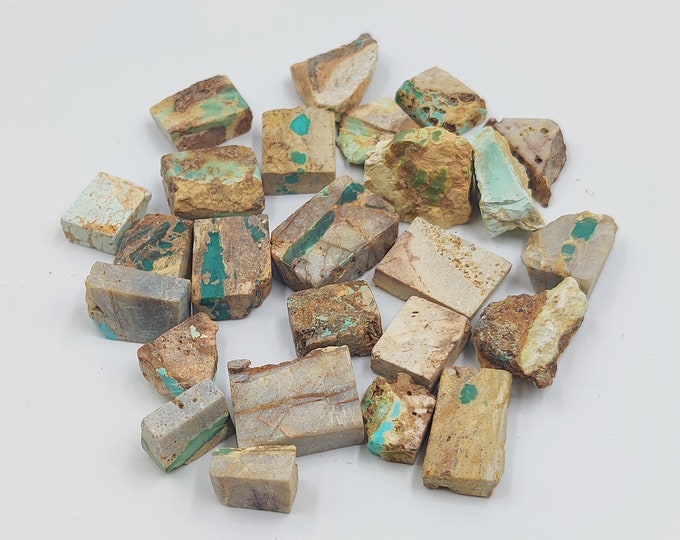 Royston Area Rough Gem Turquoise Natural Raw Rough - Etsy