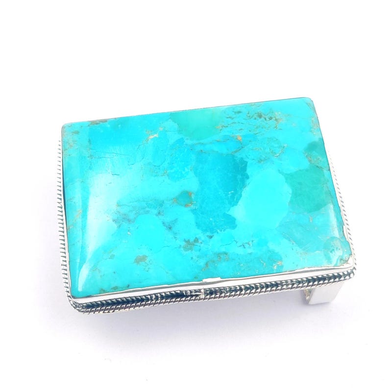 Turquoise Belt Buckle - Etsy