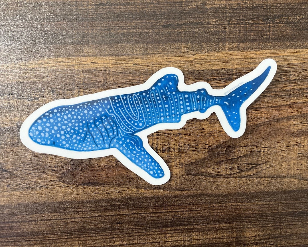 Whale Shark Sticker - Etsy