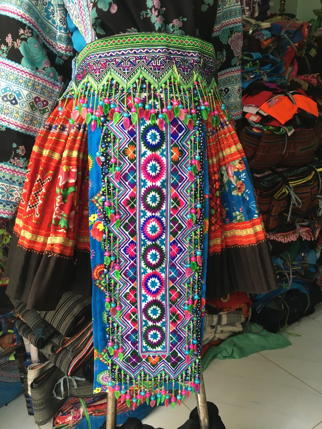 RARE Hmong Belt and Apron Vintage ( 107D) - Etsy