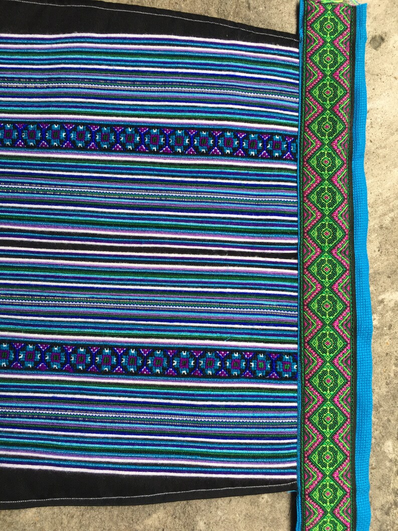 356B Vintage Hmong apron Fabric Sewing & Fiber Craft Supplies & Tools ...