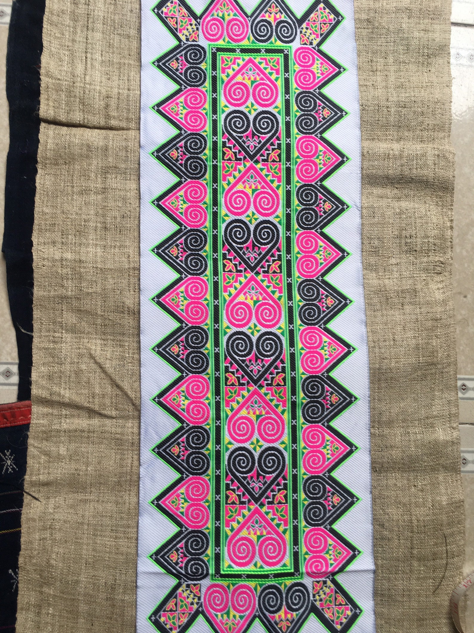 8x 25 Inches Hmong Ribbon D206 - Etsy