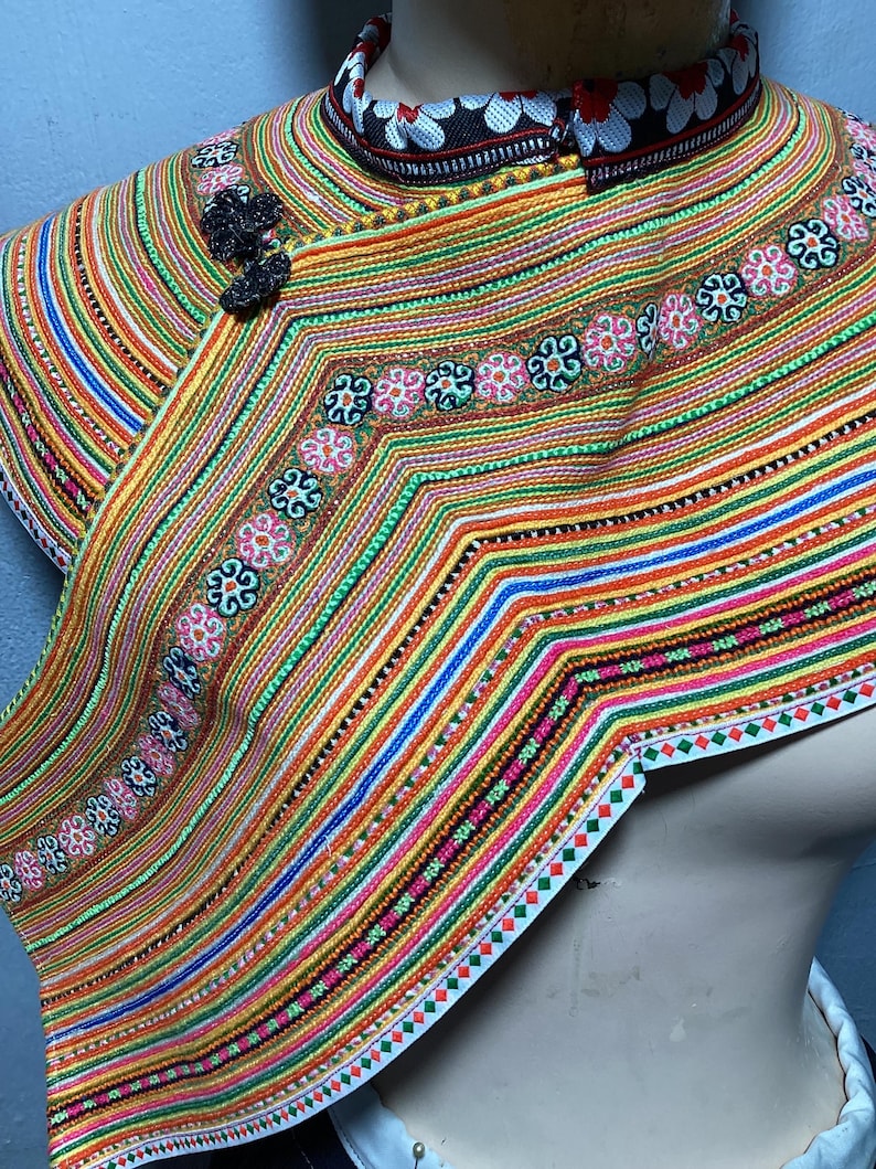 RARE Hmong Collar Vintage (CA726 - Etsy UK