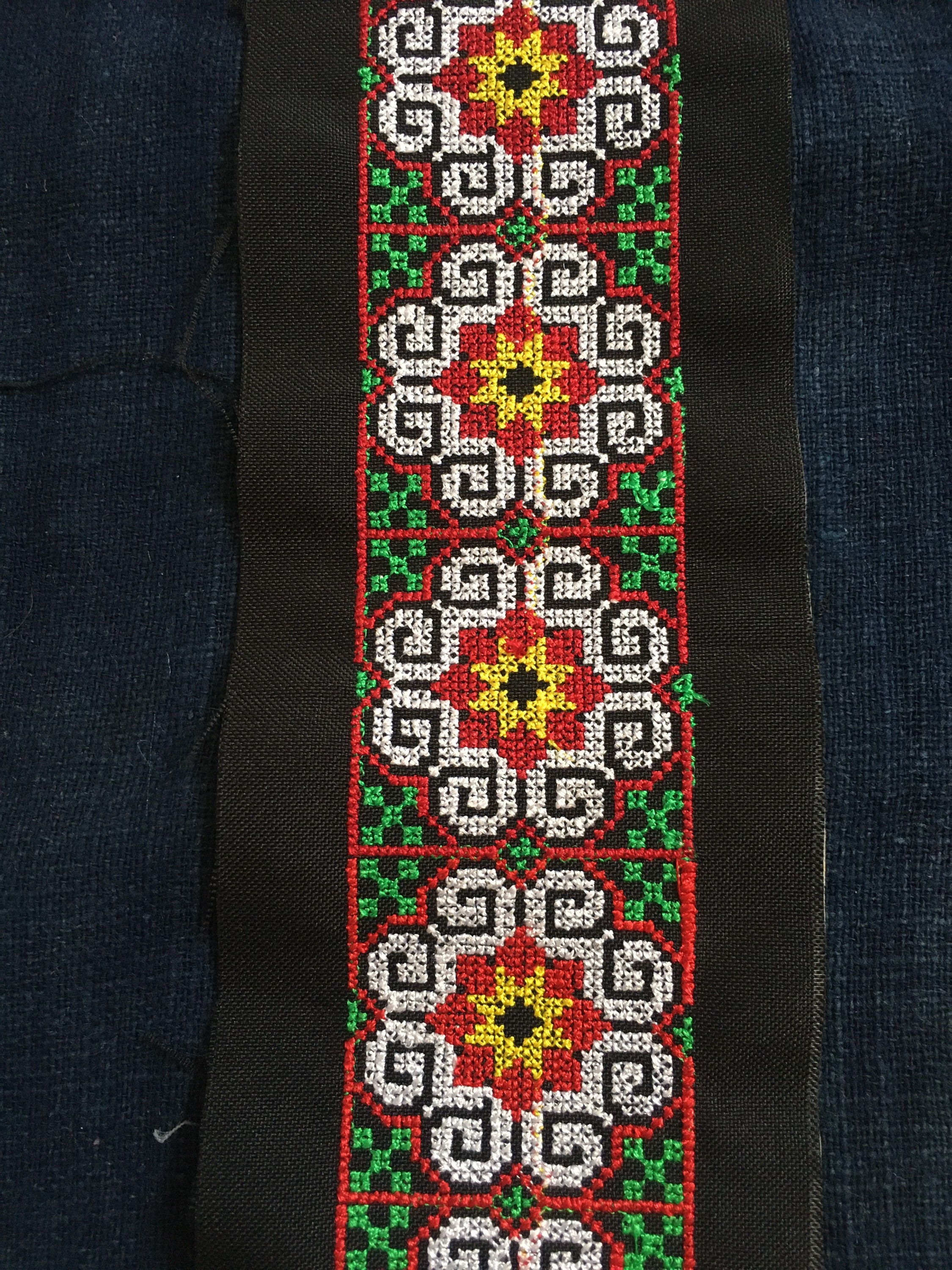 Hmong embroidery ribbon T7 | Etsy