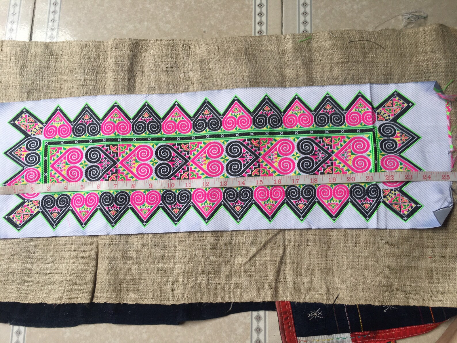 8x 25 Inches Hmong Ribbon D206 - Etsy