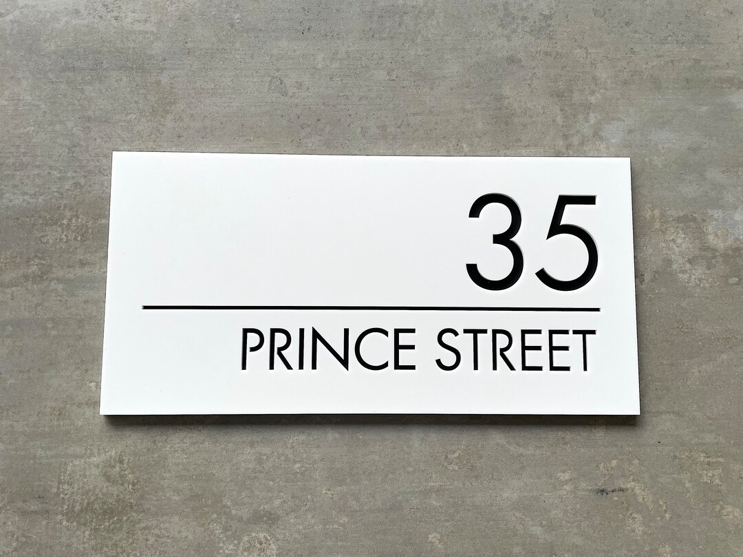 House Numbers | House Number Signs | Housewarming Gift | Letterbox ...