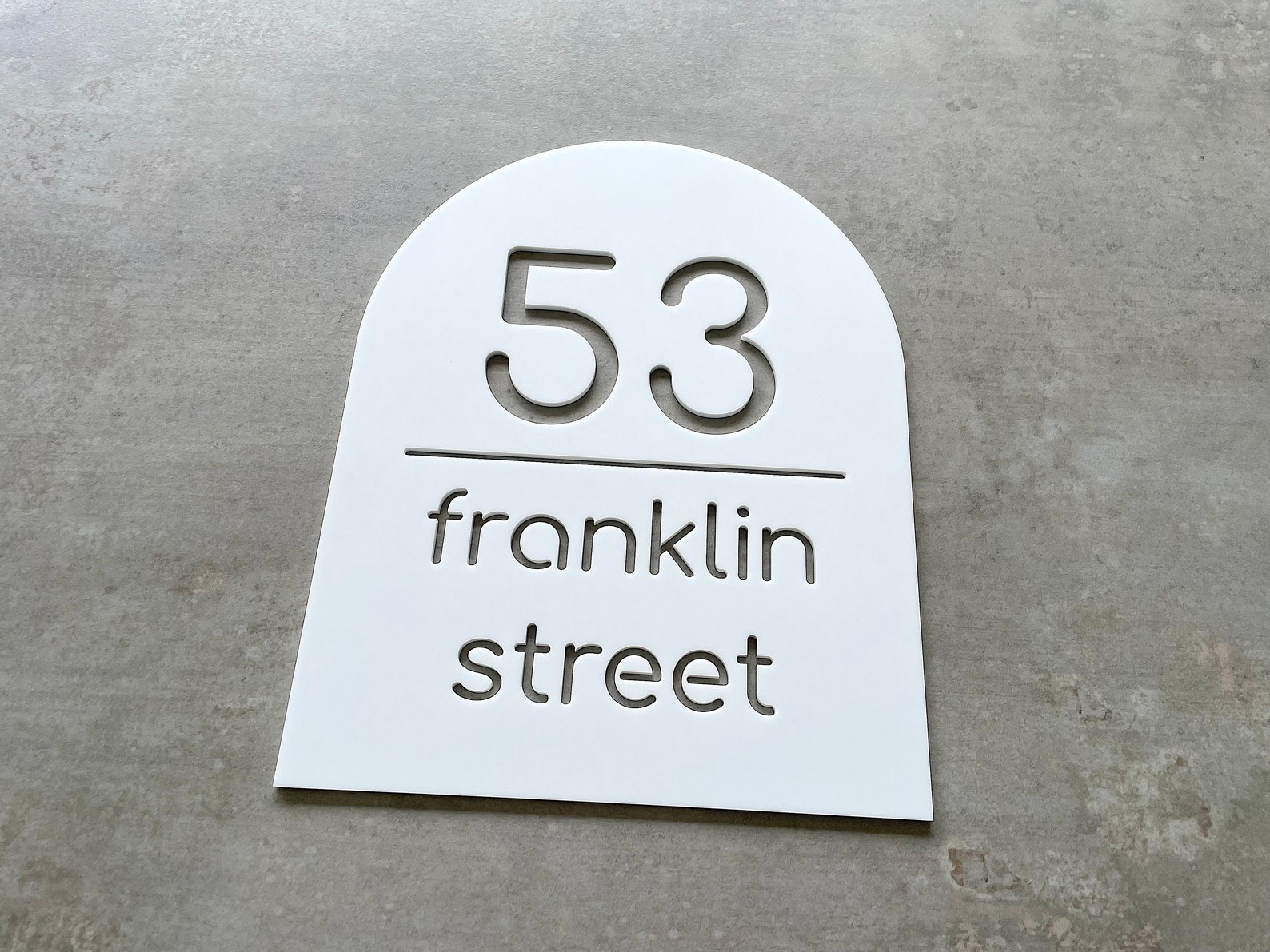 House Numbers House Number Signs Housewarming Gift - Etsy