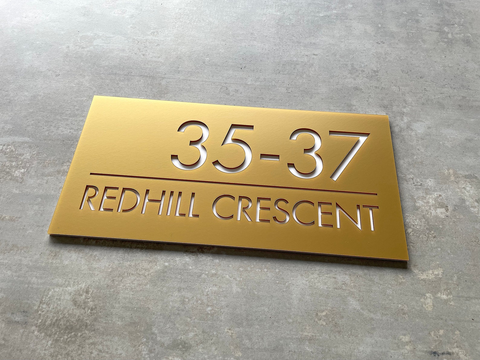 House Numbers House Number Signs Housewarming Gift - Etsy
