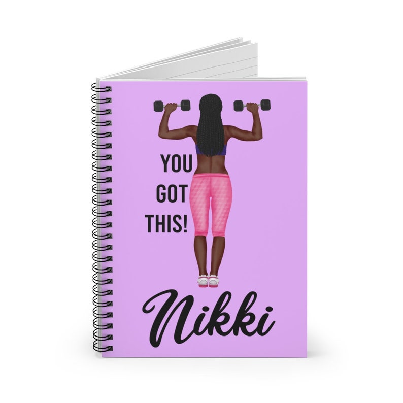 Fitness Journal Gym Lover Workout Notebook Fitness | Etsy