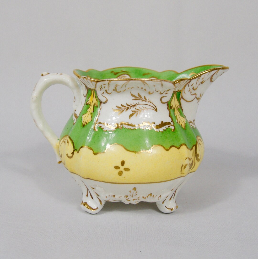 Antique Rockingham Porcelain Creamer/milk Jug Dating 1830-35 - Etsy