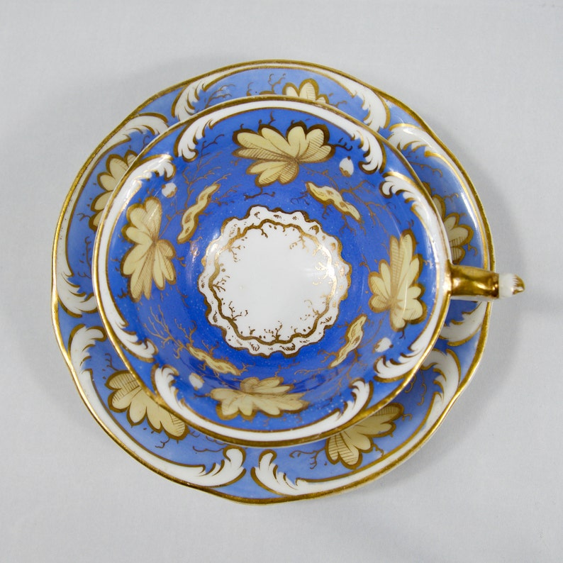 Antique Rockingham Neo-rococo Part Tea Set Puce Griffin Mark - Etsy UK