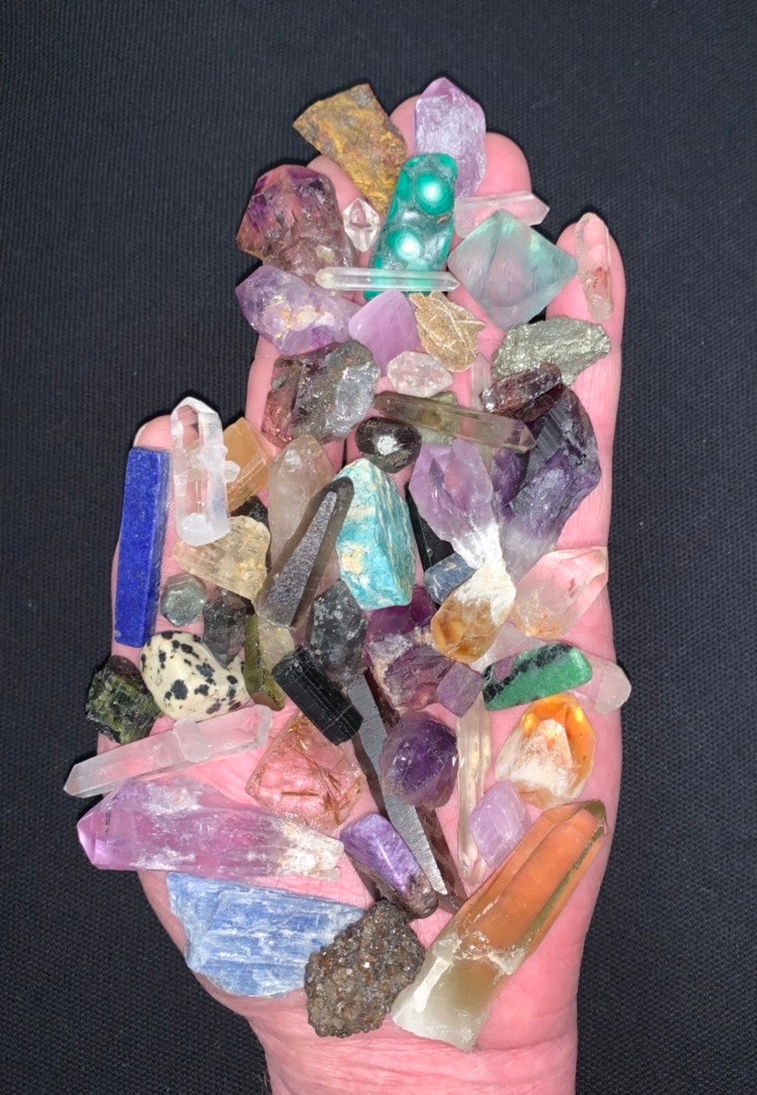 Tiny Mineral and Crystals - Etsy