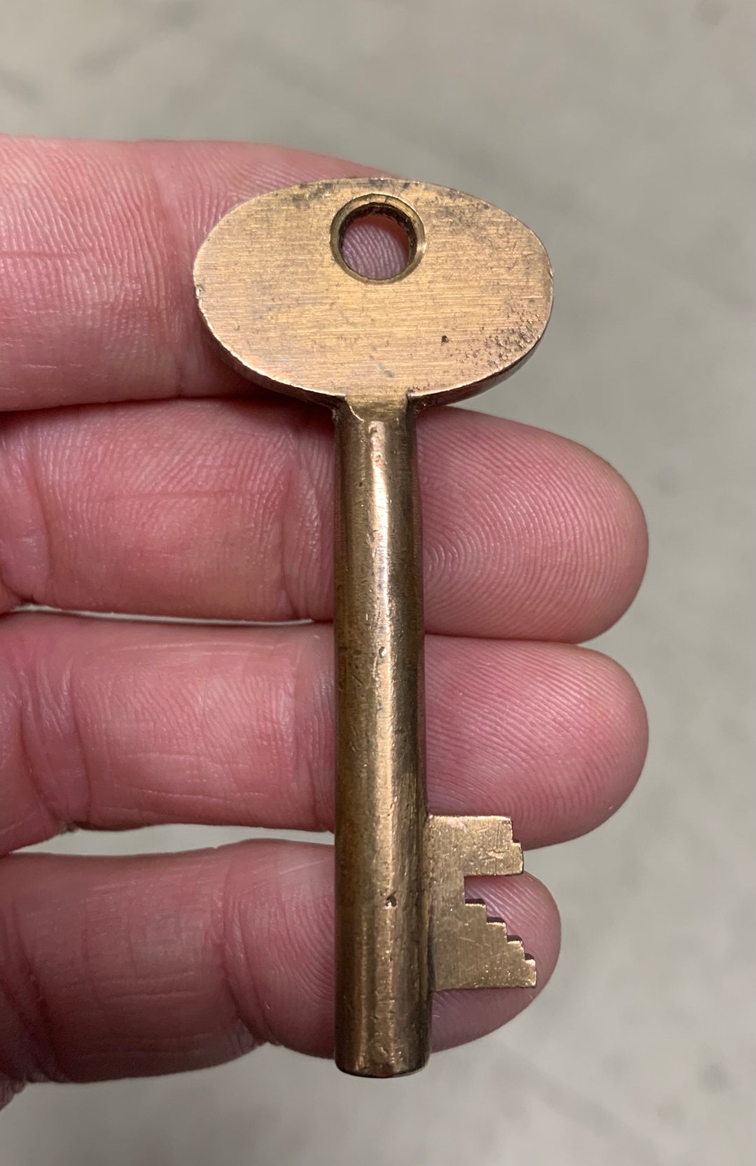 Gamewell Police Fire Alarm Call Box Brass Skeleton Key - Etsy