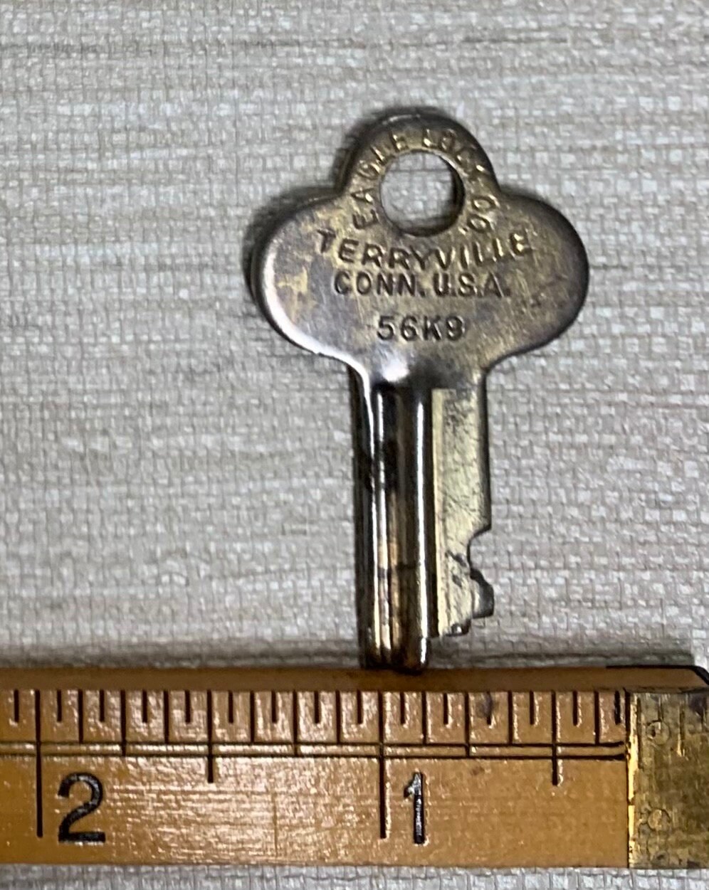 Vintage Antique Eagle Steamer Trunk Key 56K9 - Etsy