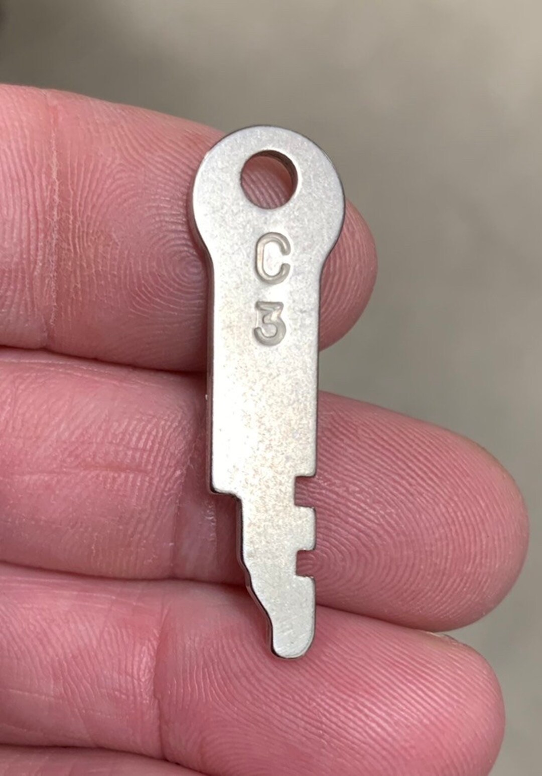 Vintage Antique National Cash Register Key #C3 - Etsy