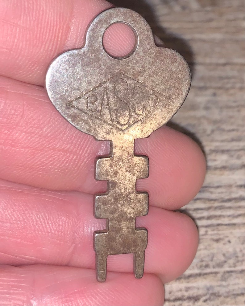 Vintage Basco Automobile Ignition Key - Etsy