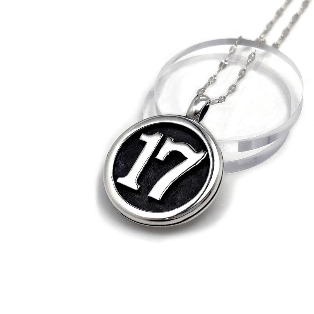 17 Number Necklaces,gift for Men - Etsy