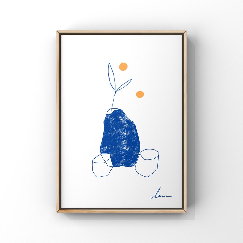 SET OF 5 PRINTS Kitchen Art Abstract Wall Art Kitchen - Etsy