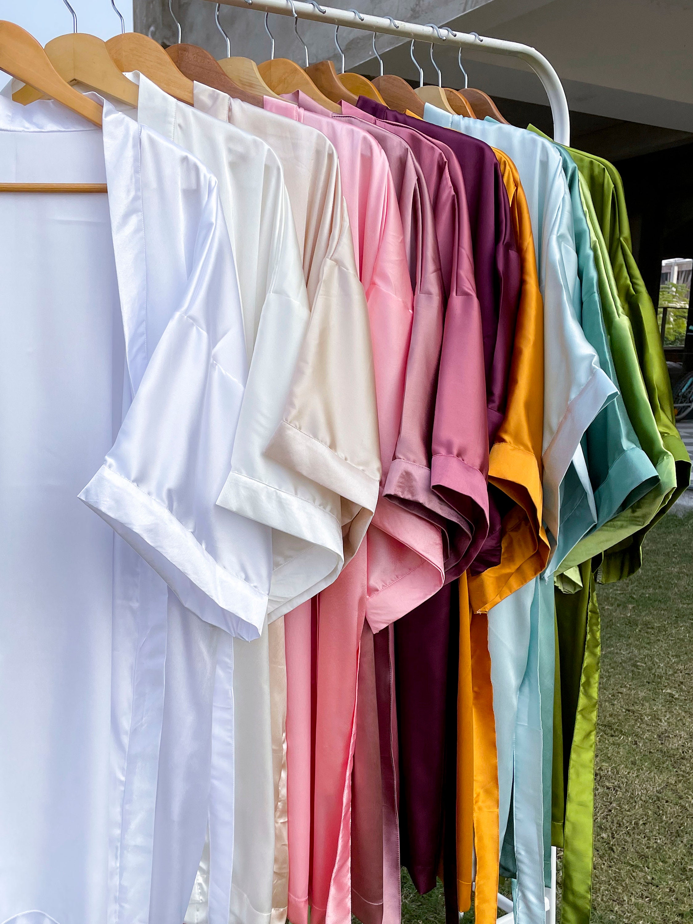 Satin Robes for Women, Will You Be My Bridesmaid, Personalized Robes ...