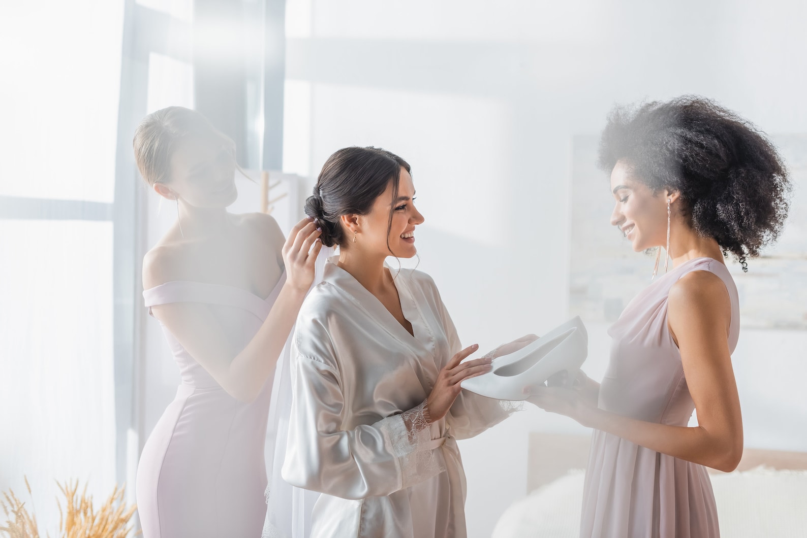 Long Silk Robe Long Bridesmaid Robes Long Bridal Robe | Etsy