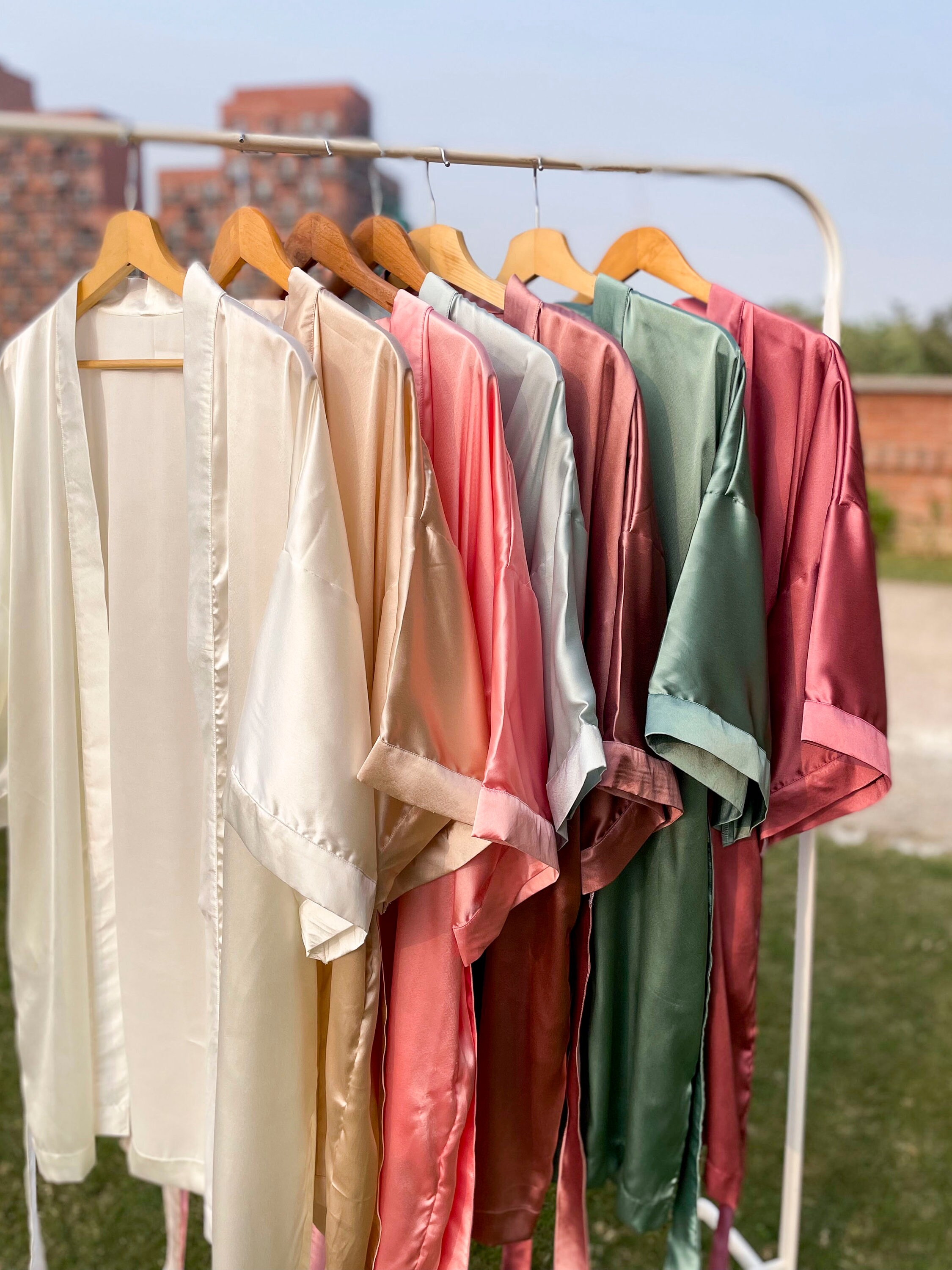 Satin Robes for Women, Will You Be My Bridesmaid, Personalized Robes ...