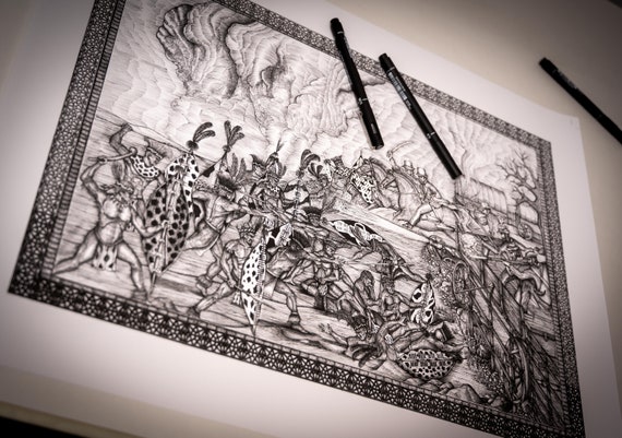 Battle of Bloodriver - Etsy