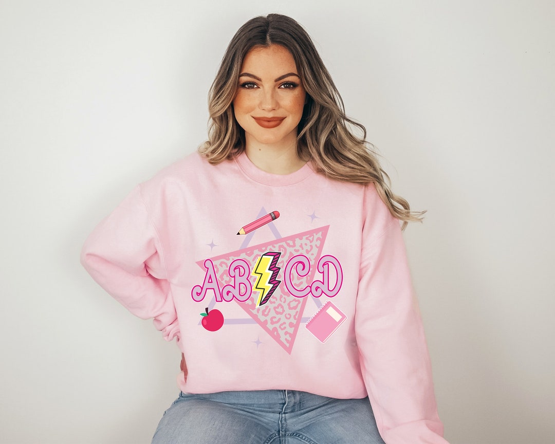 Barbie Back to School Shirt for Girls Pink ABCD Shirt Doll - Etsy