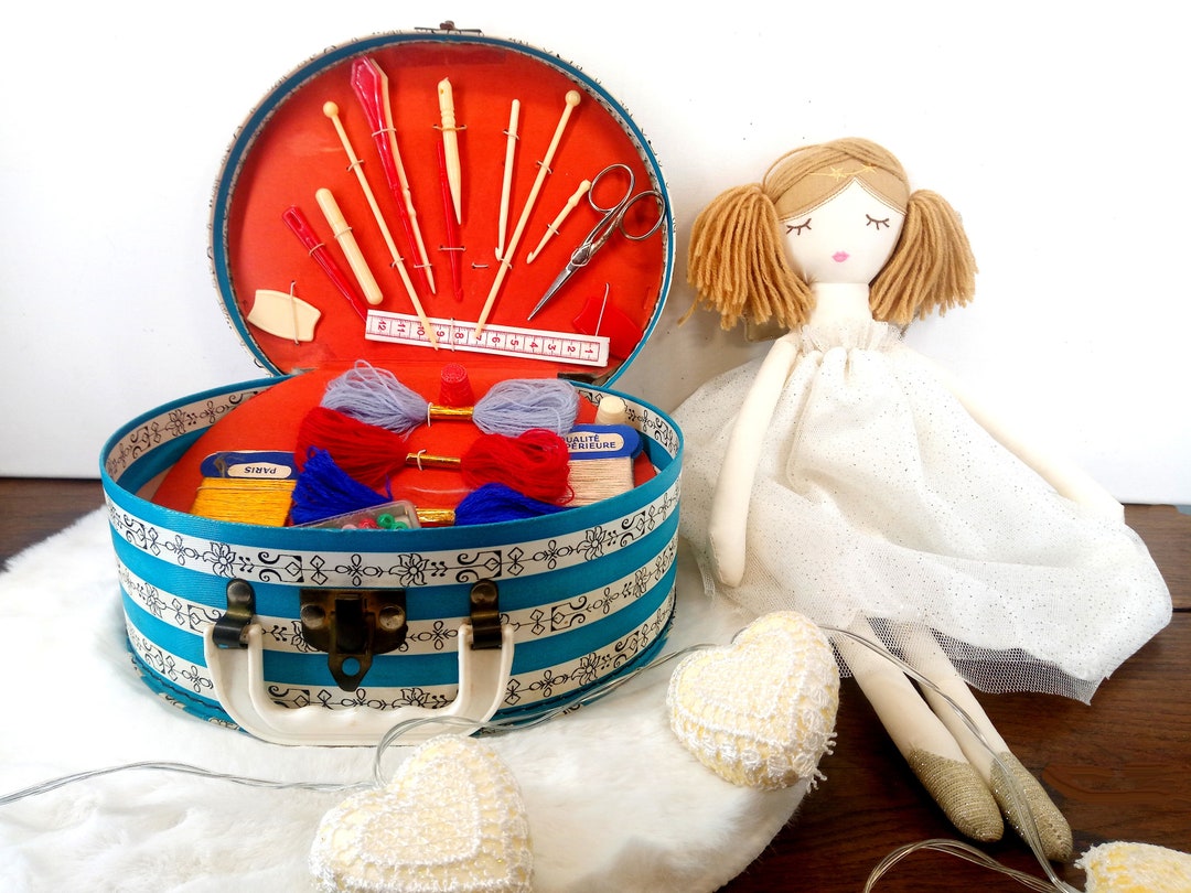 Sewing Accessory Box, Collector's Box With Sewing Accessories for ...