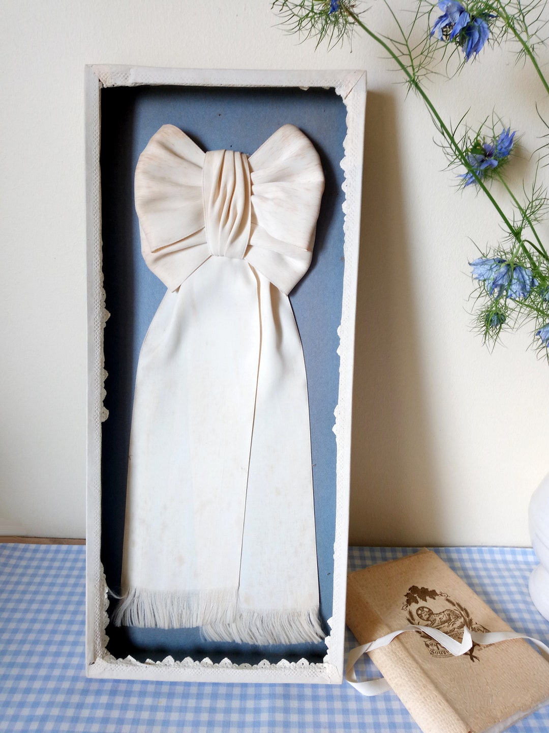 Antique First Communion Armband in Original Box Silk Brassard, Catholic ...