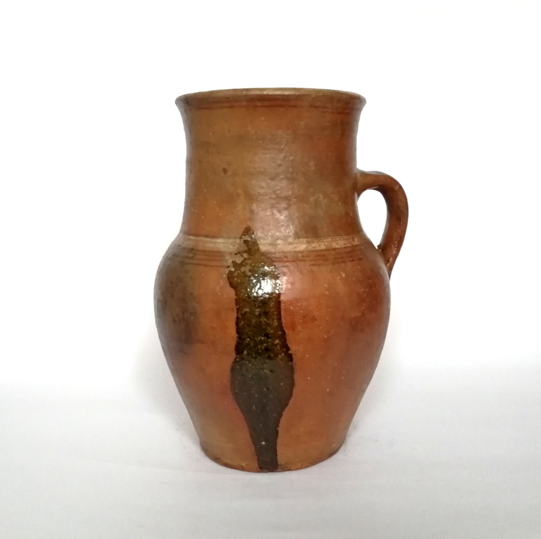 Very Old Terracotta Pot. Vintage Country Clay Pot. Wabi Sabi Pottery ...