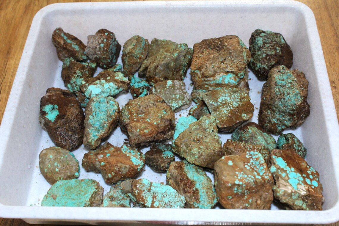 Nevada Green Turquoise Rough Gemstone High Grade Raw Uncut - Etsy