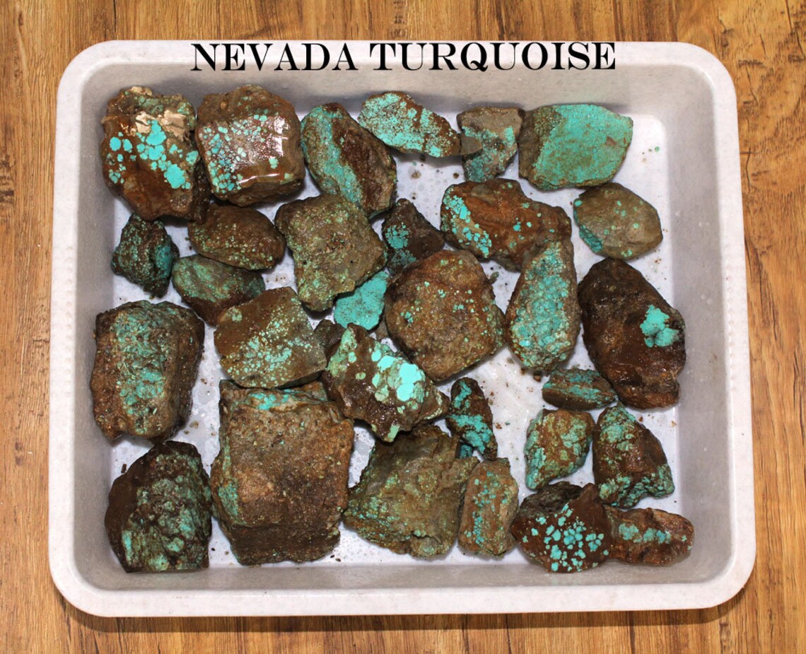 Nevada Green Turquoise Rough Gemstone Green Turquoise Rough - Etsy