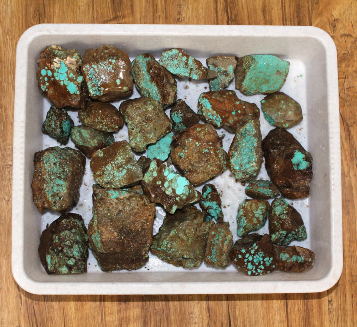Nevada Green Turquoise Rough Gemstone High Grade Raw Uncut - Etsy