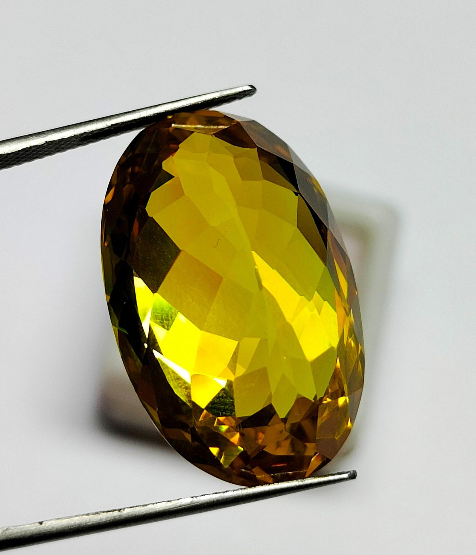 Faceted Rare Zircon Natural Yellow Color Zircon Oval & Emerald Shape ...