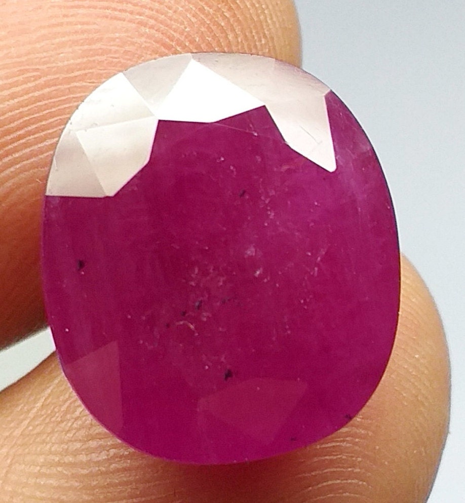 21.75 Cts 100% Natural Red Ruby Oval Cut Loose Gemstone - Etsy UK