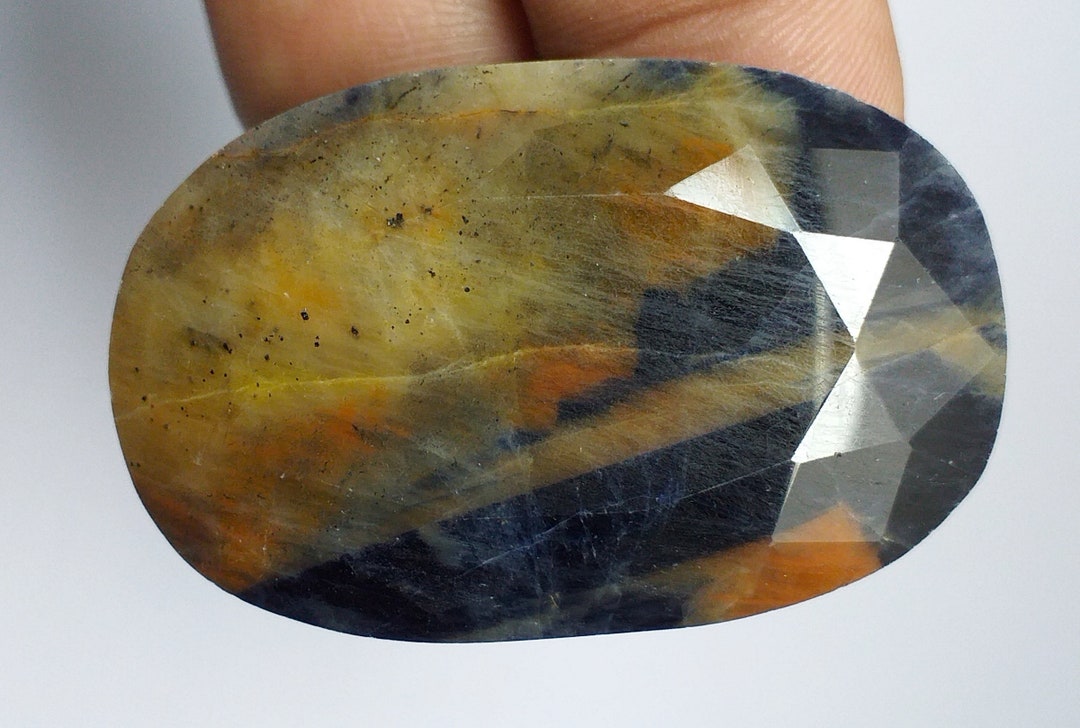 100% Natural Untreated Unheated Bio Color Sapphire Oval Shape Loose ...