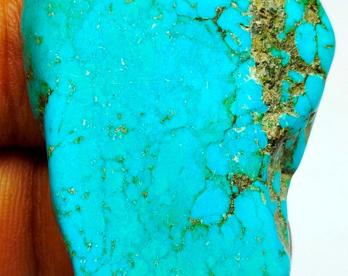 Natural Arizona Turquoise Slab: Untreated Rough Gemstone - Etsy