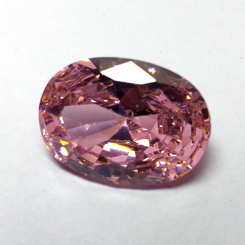 38 Cts 2 Pcs Natural Pink Color Zircon Oval Shape Loose - Etsy