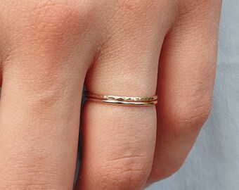 Thin Gold Ring - Etsy