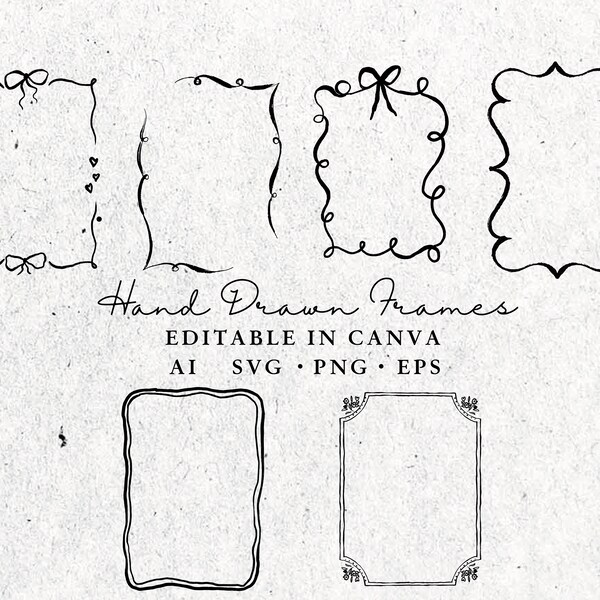 Whimsical Frames - Etsy